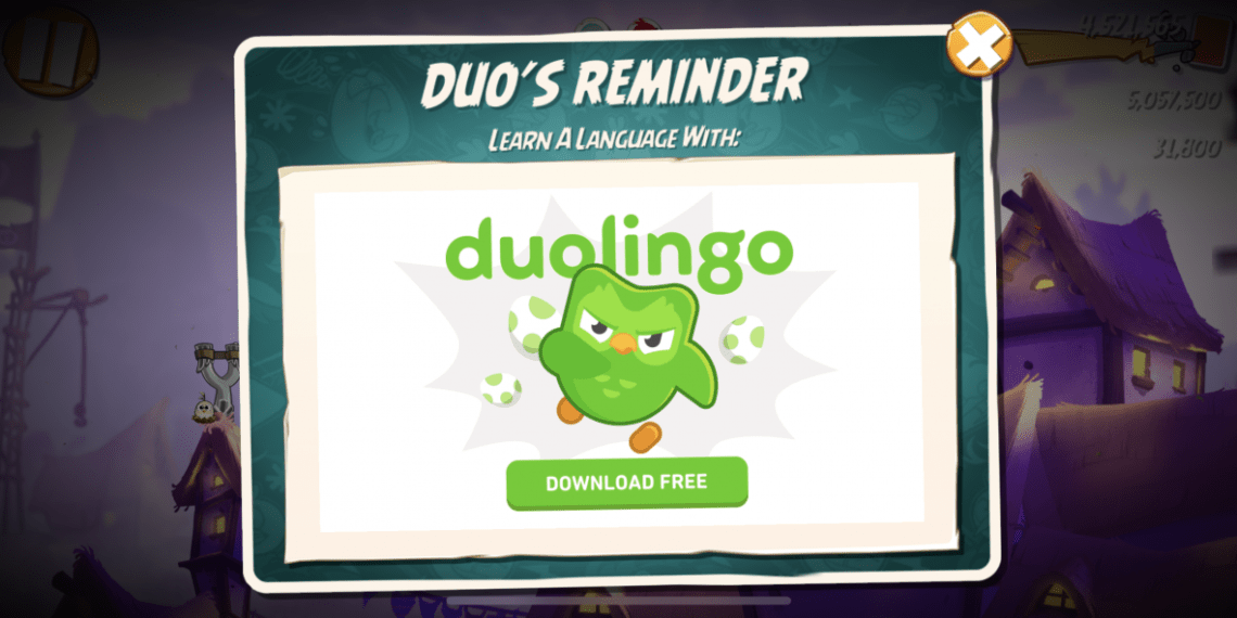 Angry Birds and Duolingo mascots chirp together - Internet Starters
